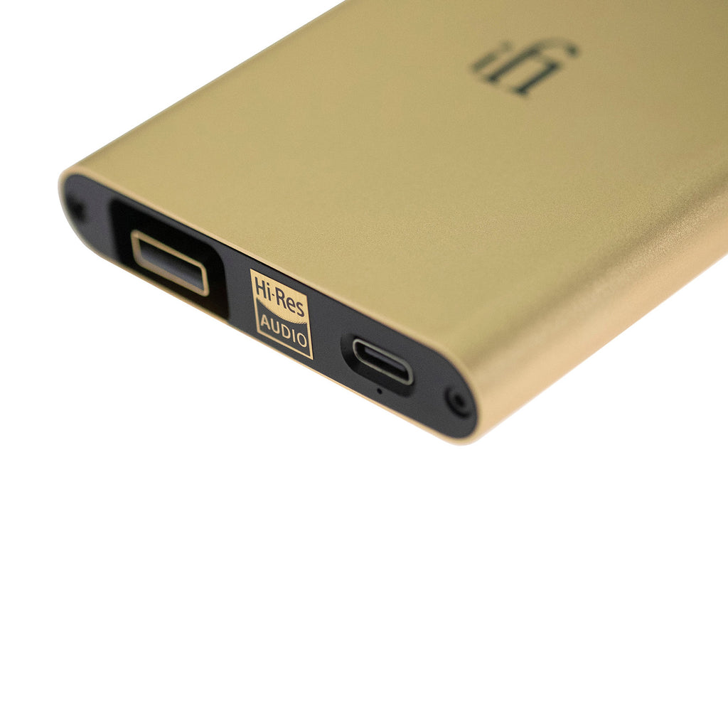 iFi audio hip-dac2 Gold Edition Portable Headphone Amp & DAC – Addicted ...