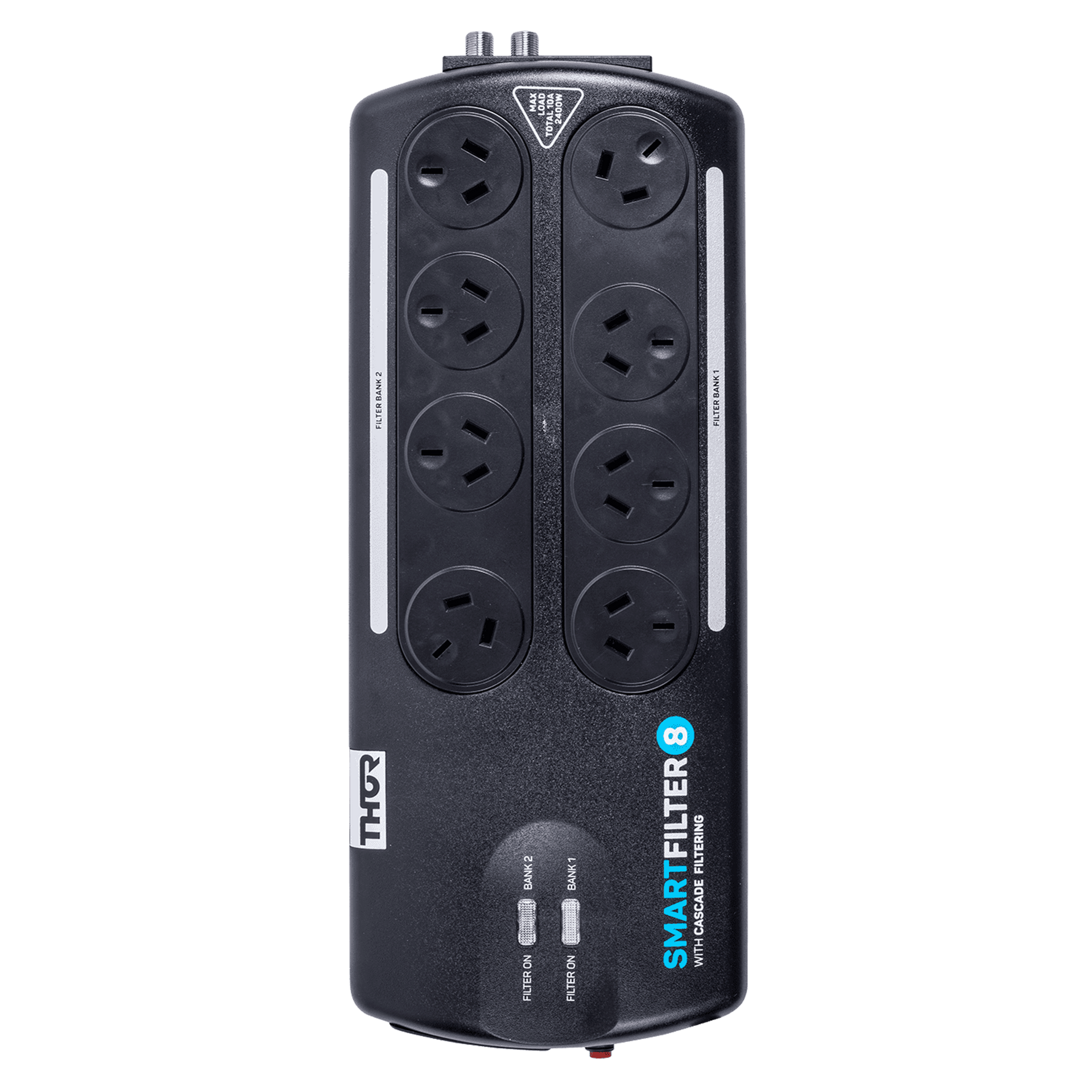 THOR B8+ 8-Way Surge Protector with Advanced Filtration