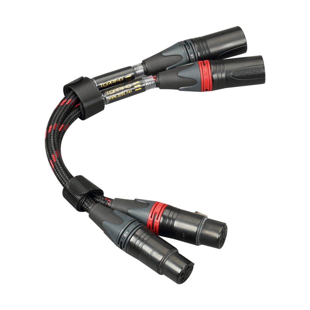 Topping TCX1-25 XLR Cable Pair – Addicted To Audio