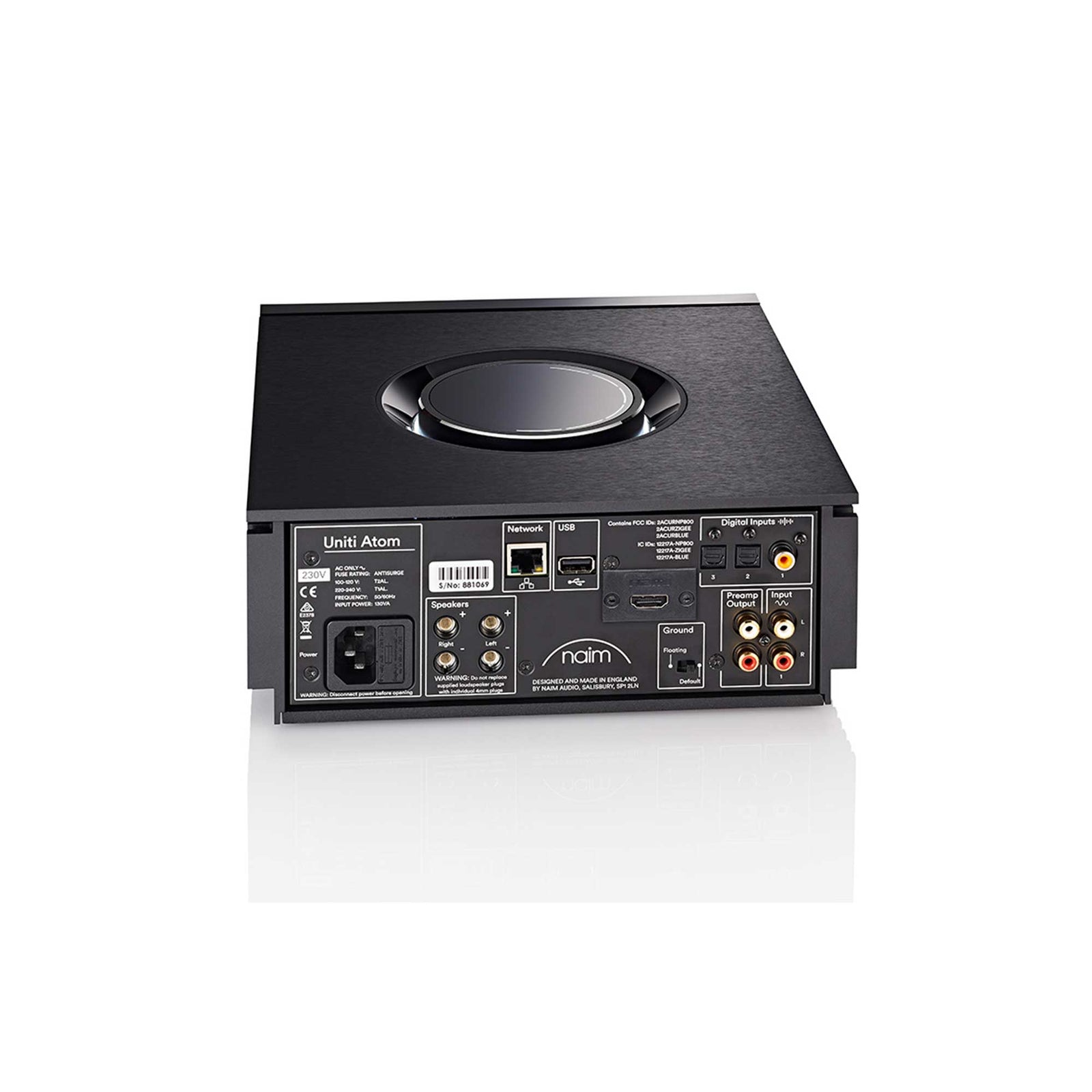 Naim Uniti Atom All-In-One Integrated Amplifier with HDMI ARC ...